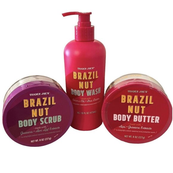 Trader Joe's | Skincare | Trader Joes Brazil Nut Body Butter Body Wash ...
